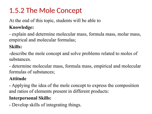 chem G-10 Unit 1 Stoichiometry Explained | PPT
