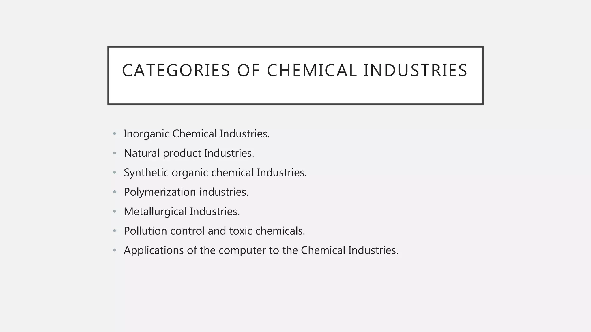 Chemical Engineering World | PPTX