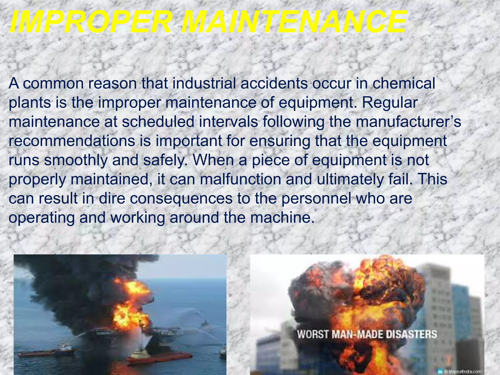 Chemical disaster | PPTX