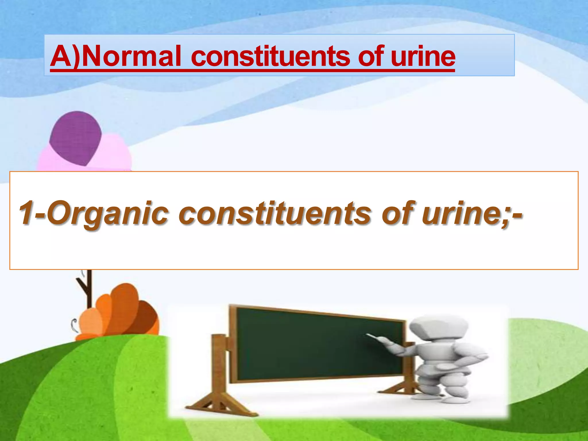 Chemical examination of urine | PPTX