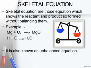 chemical reaction and equation class 10.pptx