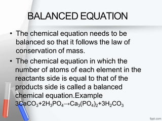 chemical reaction and equation class 10.pptx