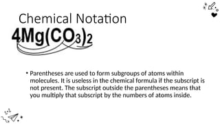 Chemical-Equations and reactions atoms a | PPTX