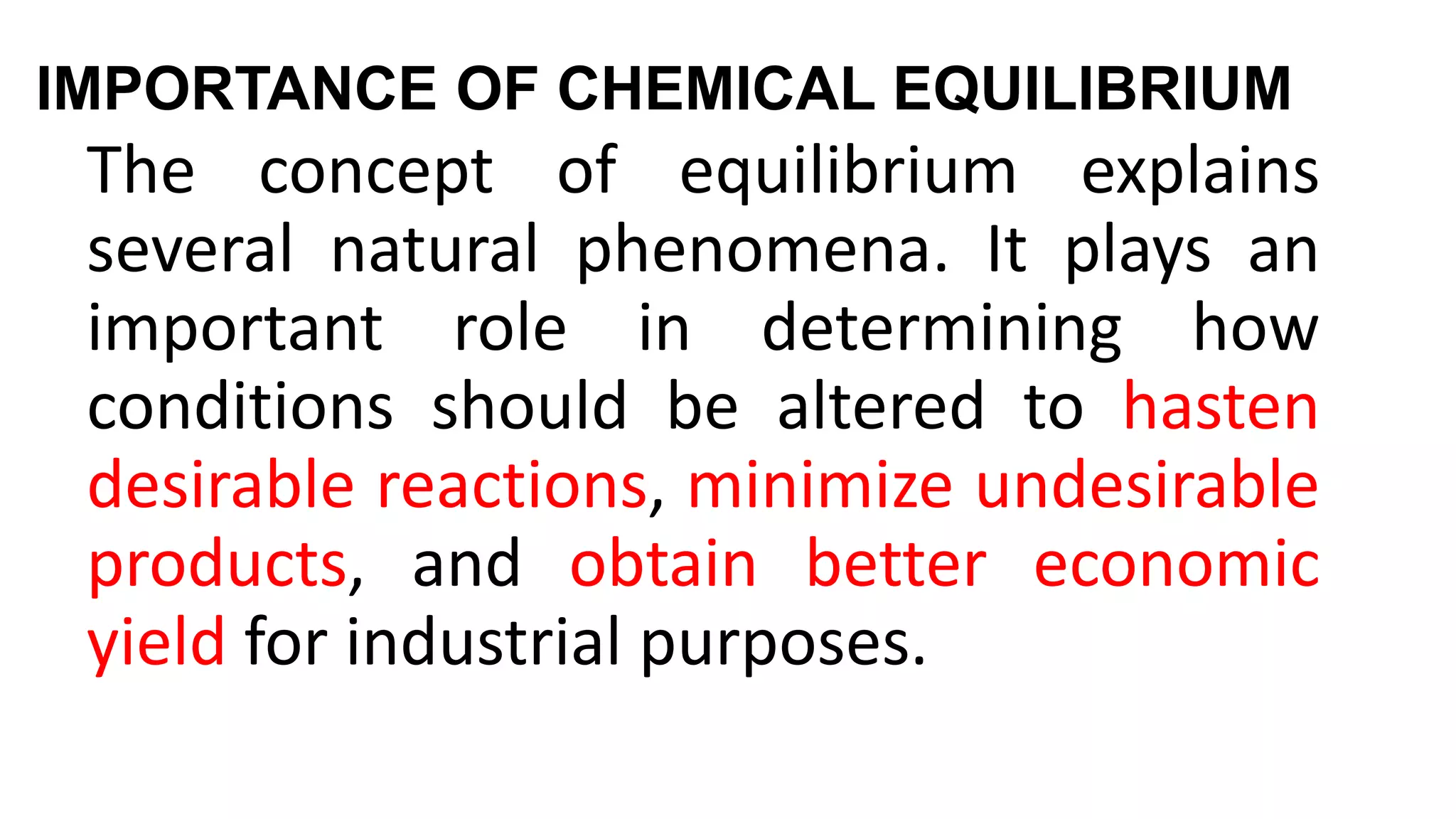 Chemical equilibrium-copy | PPTX
