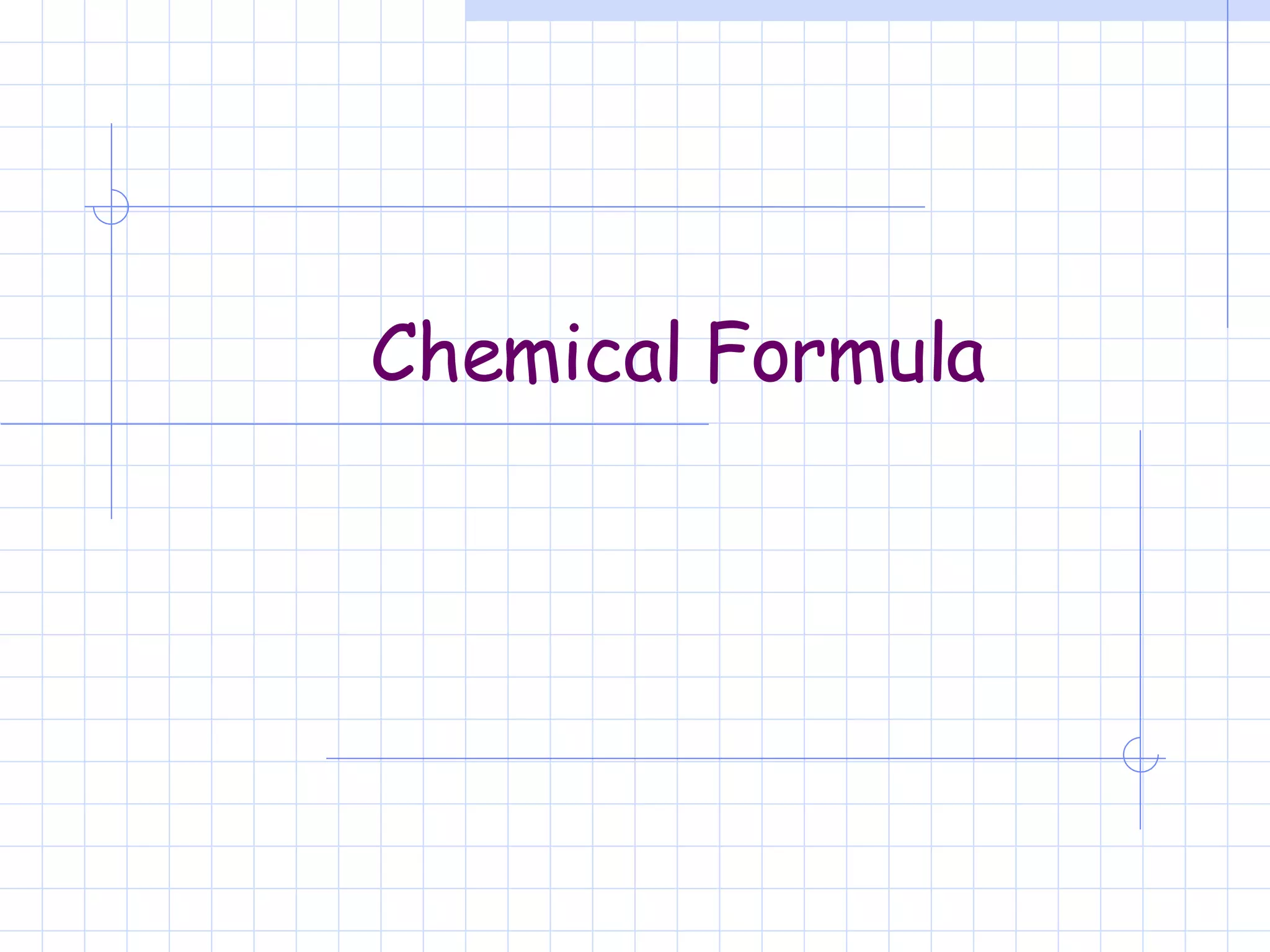 Chemical Formula | PPT