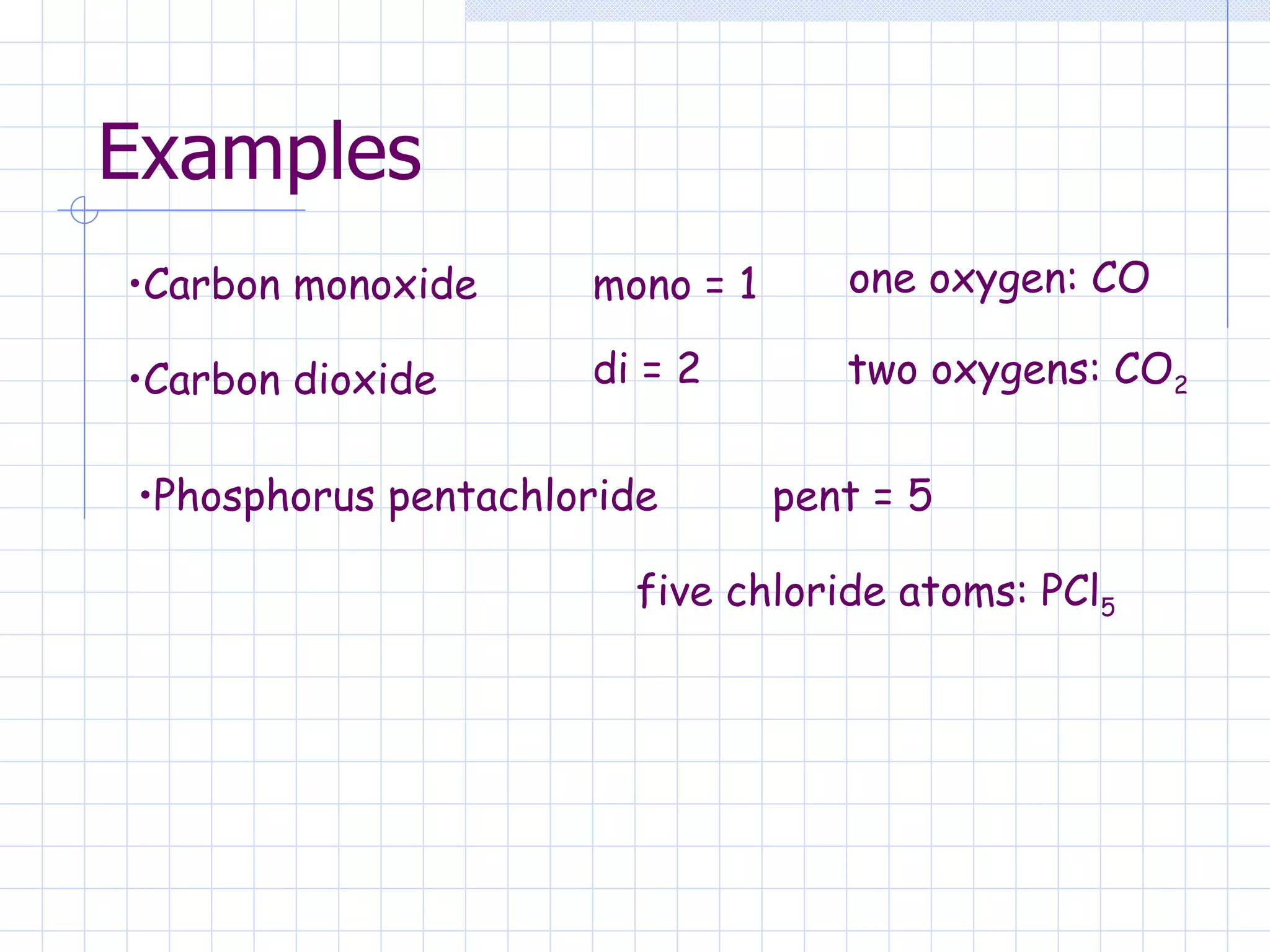 Chemical Formula | PPT