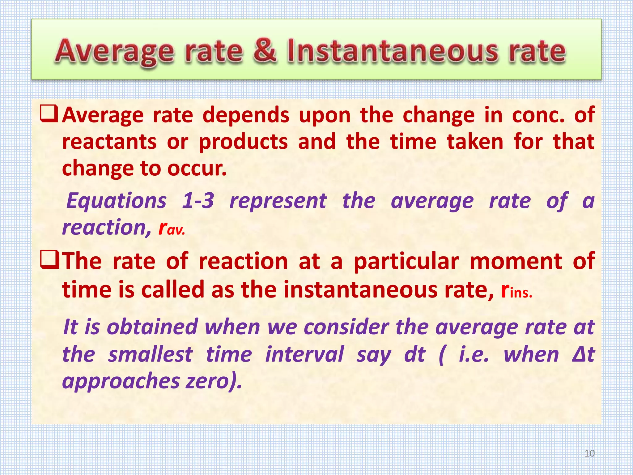 Chemical kinetics- Physical Chemistry | PPTX