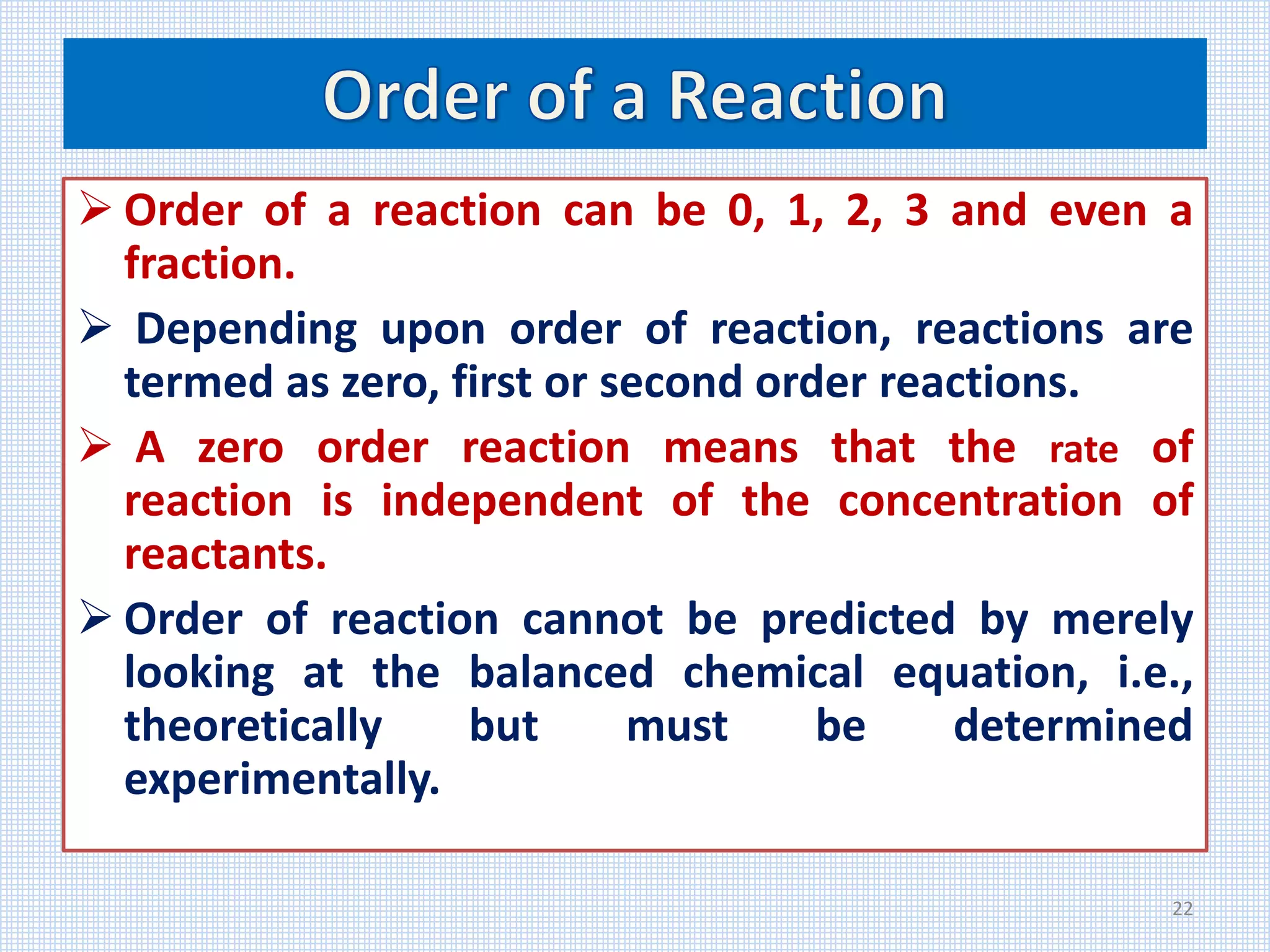 Chemical kinetics- Physical Chemistry | PPTX