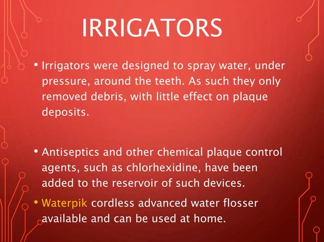 Chemical Plaque Control | PPT