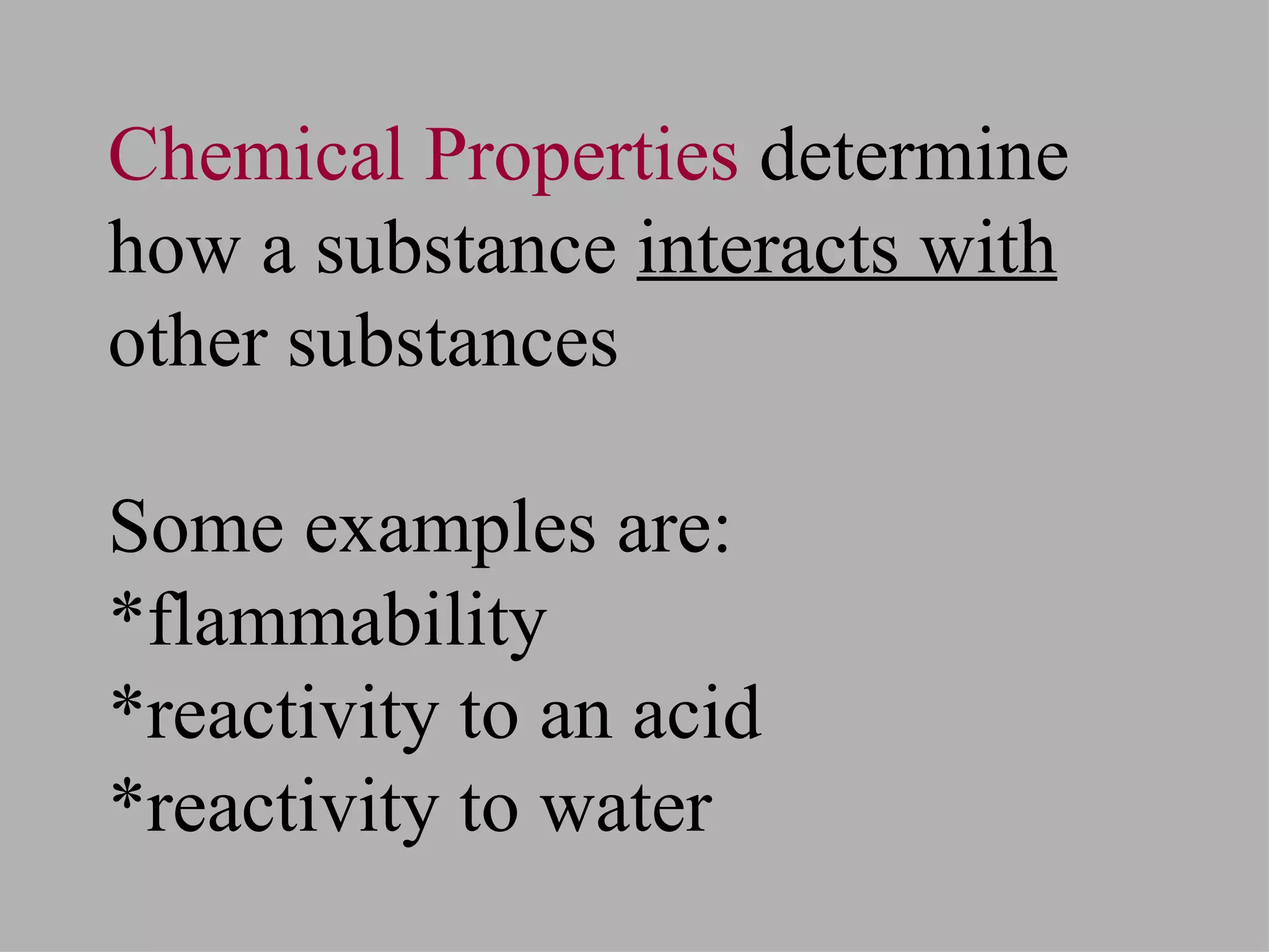 Chemical properties-and-changes | PPT