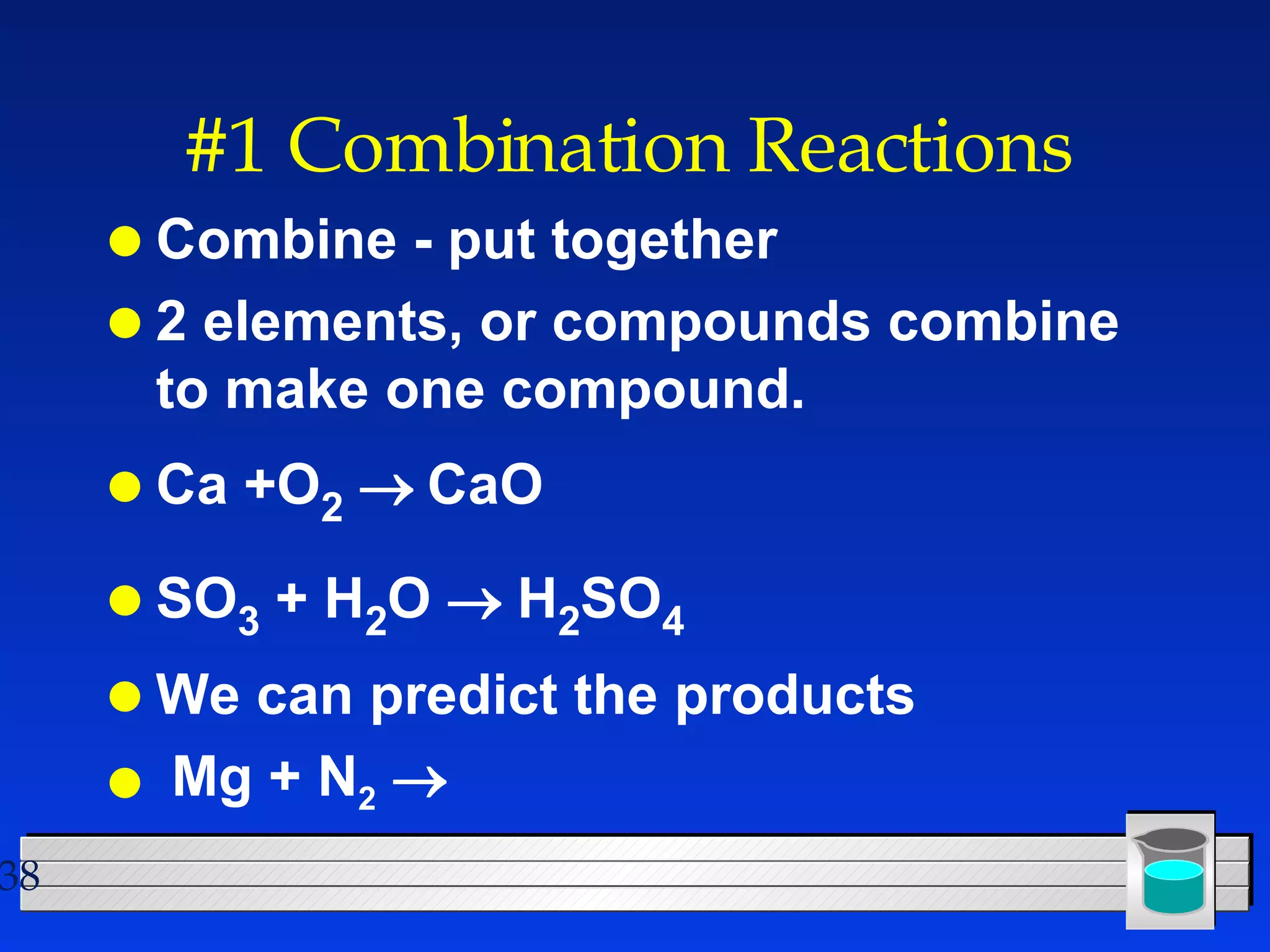 Chemical Reactions Notes | PPT