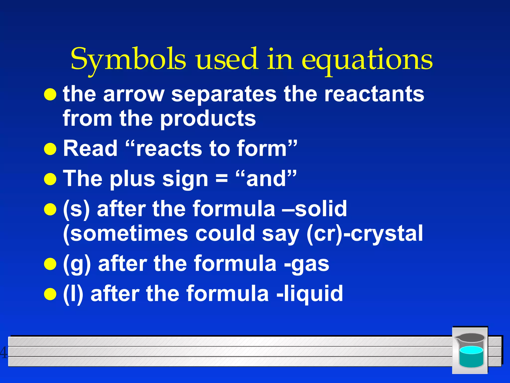 Chemical Reactions Notes | PPT