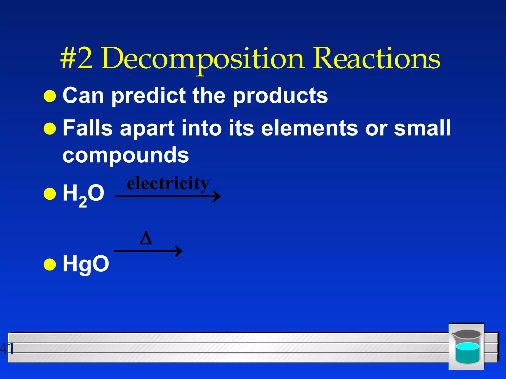 Chemical Reactions Notes | PPT