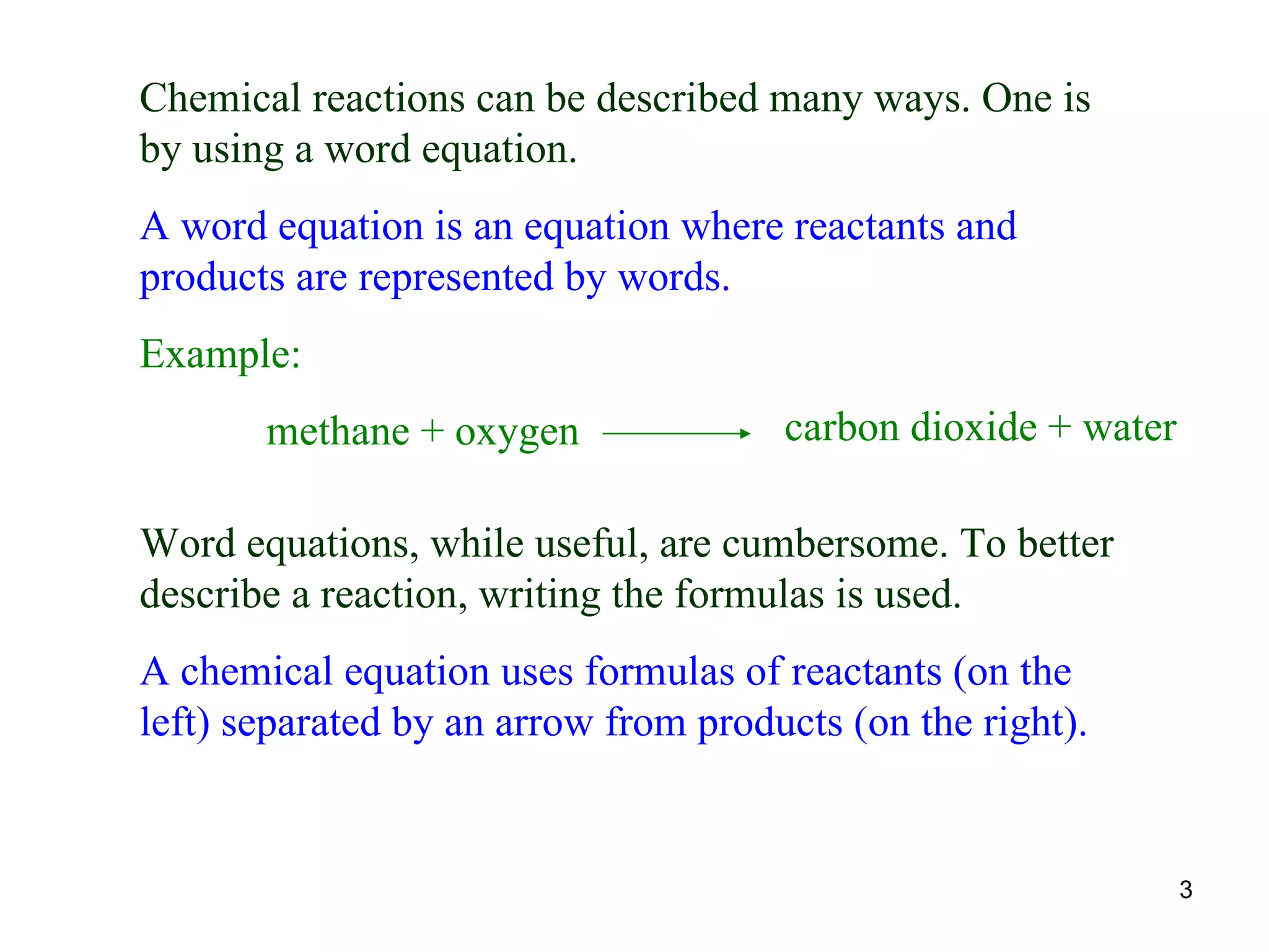 Chemical Reactions | PPT