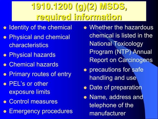 Chemical-Safety ppt here for more detail | PPT