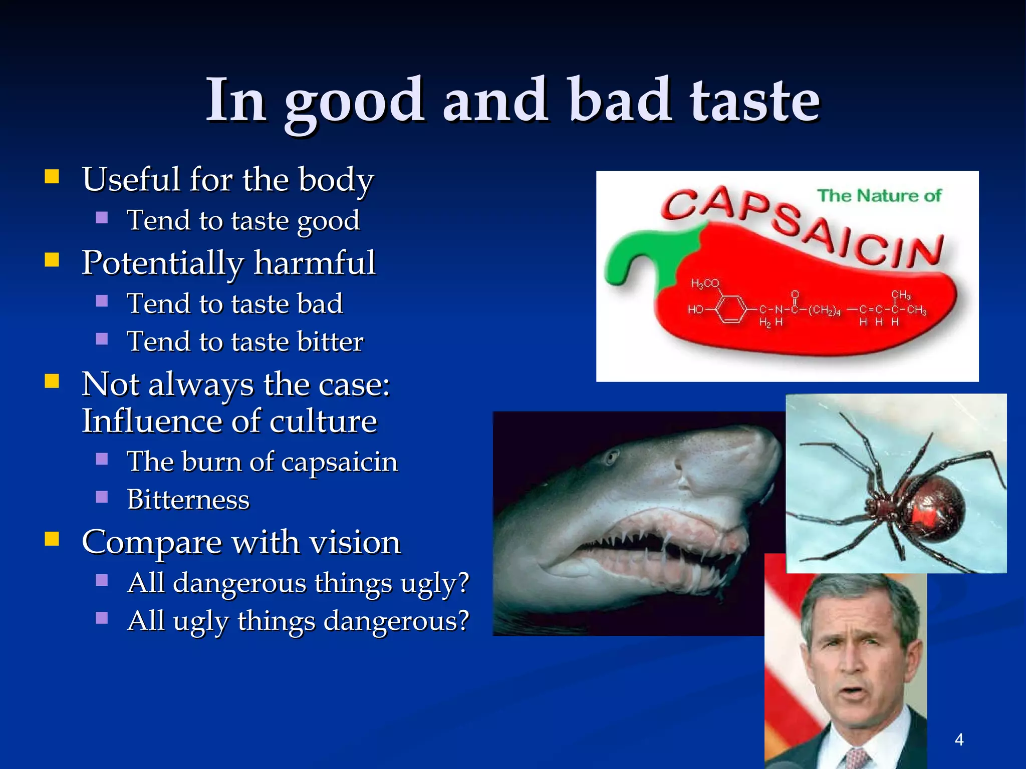 Chemical senses - smell and taste | PPT