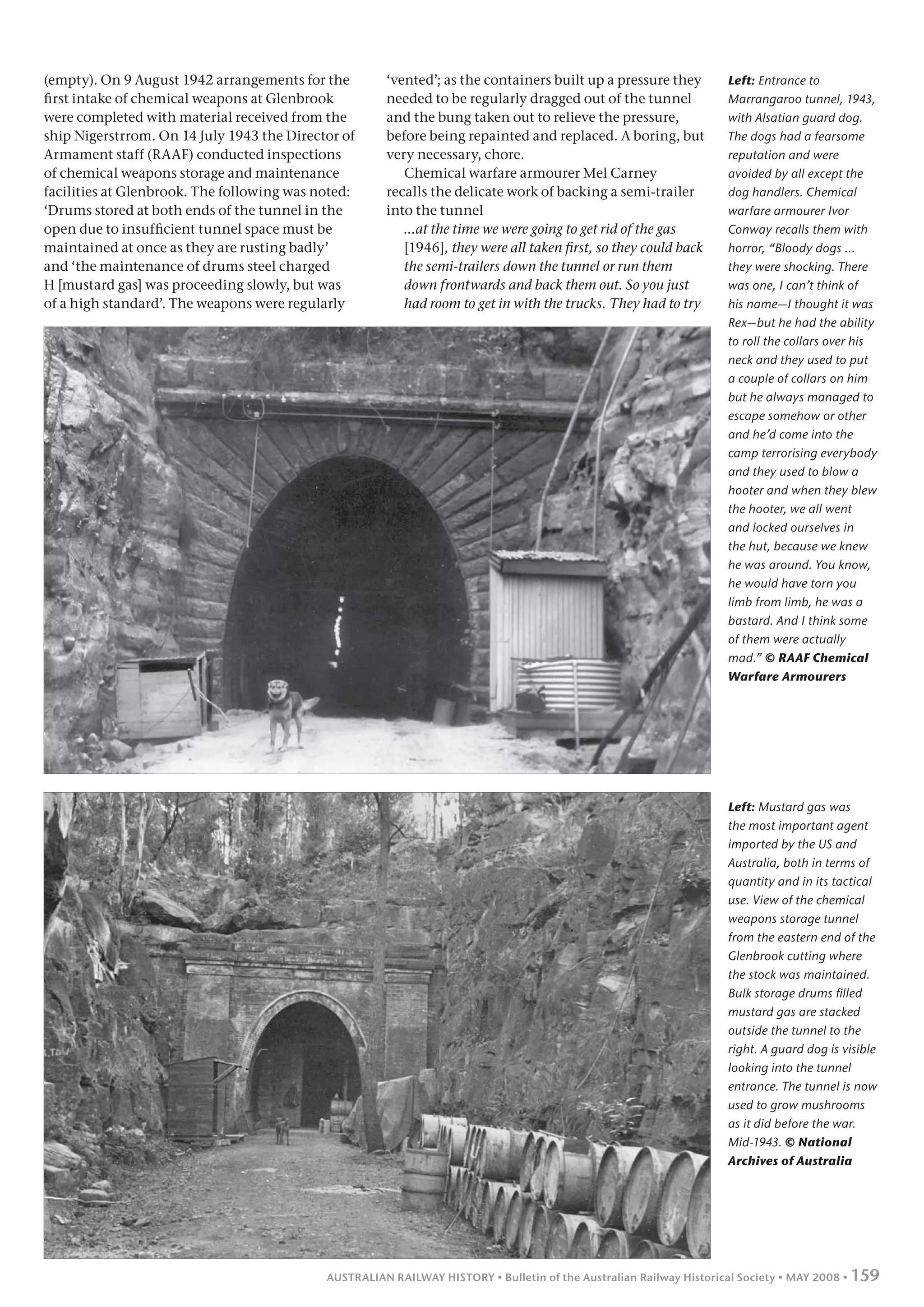 Chemical Weapons And Railway Tunnels | PDF