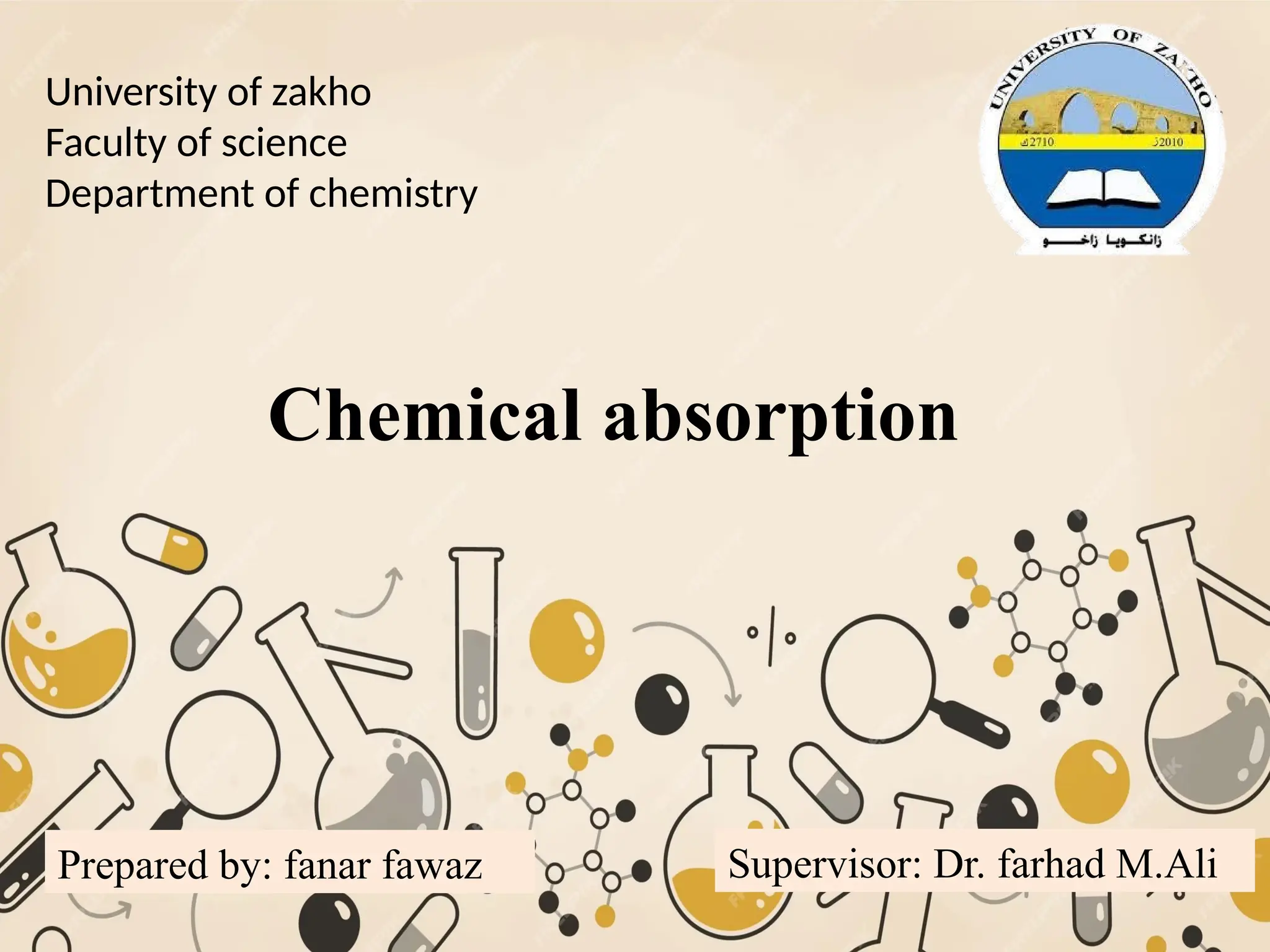 Chemical absorption in surface chemistry | PPT