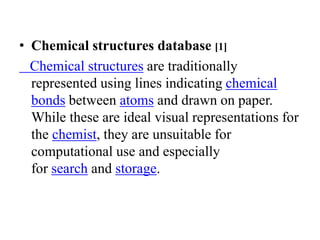 Chemical abstract and patent database | PPTX