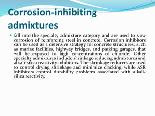 Cement Chemical admixtures | PPT