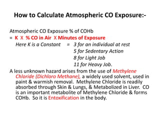 Chemical agents in Industies | PPTX