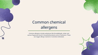 The Chemical of Allergies in chemistry.pptx