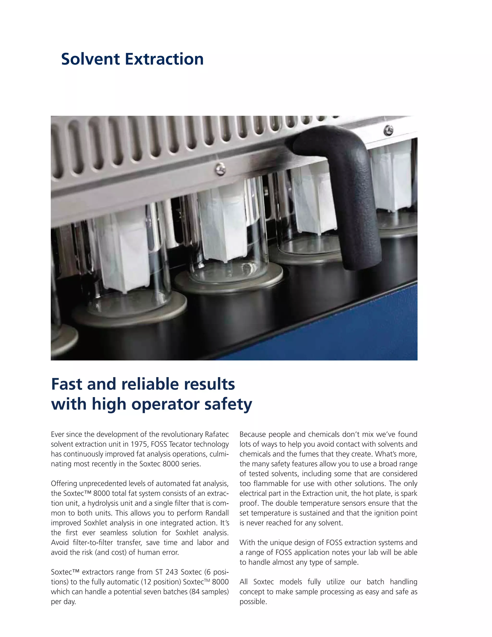 FOSS Laboratory Analysis Solutions | PDF