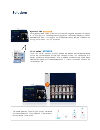 FOSS Laboratory Analysis Solutions | PDF