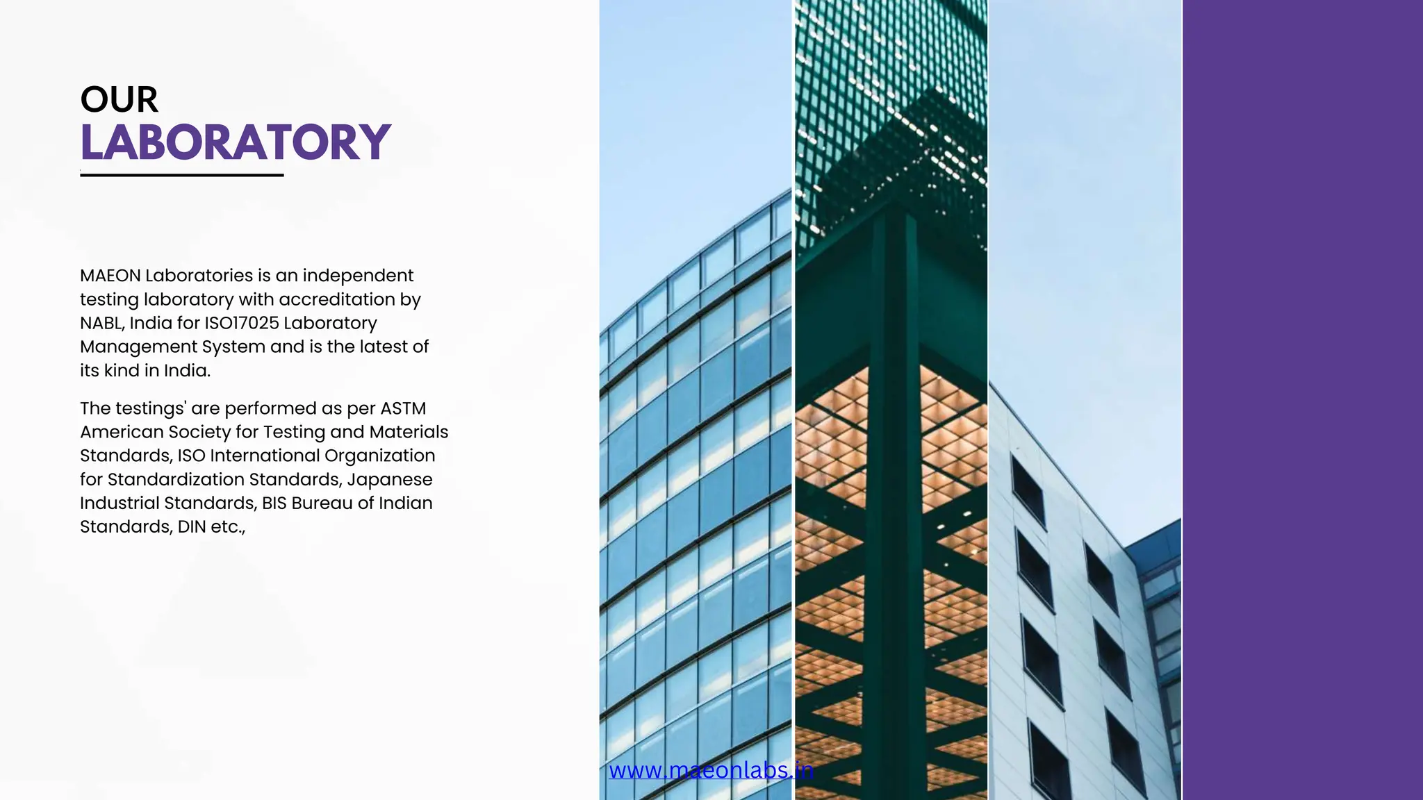 Chemical analysis test for plastic - Maeon laboratory | PPTX
