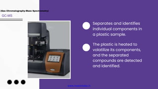 Chemical analysis test for plastic - Maeon laboratory | PPTX