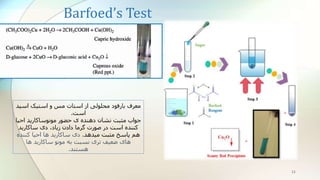 Chemical analysis of carbohydrates | PPTX