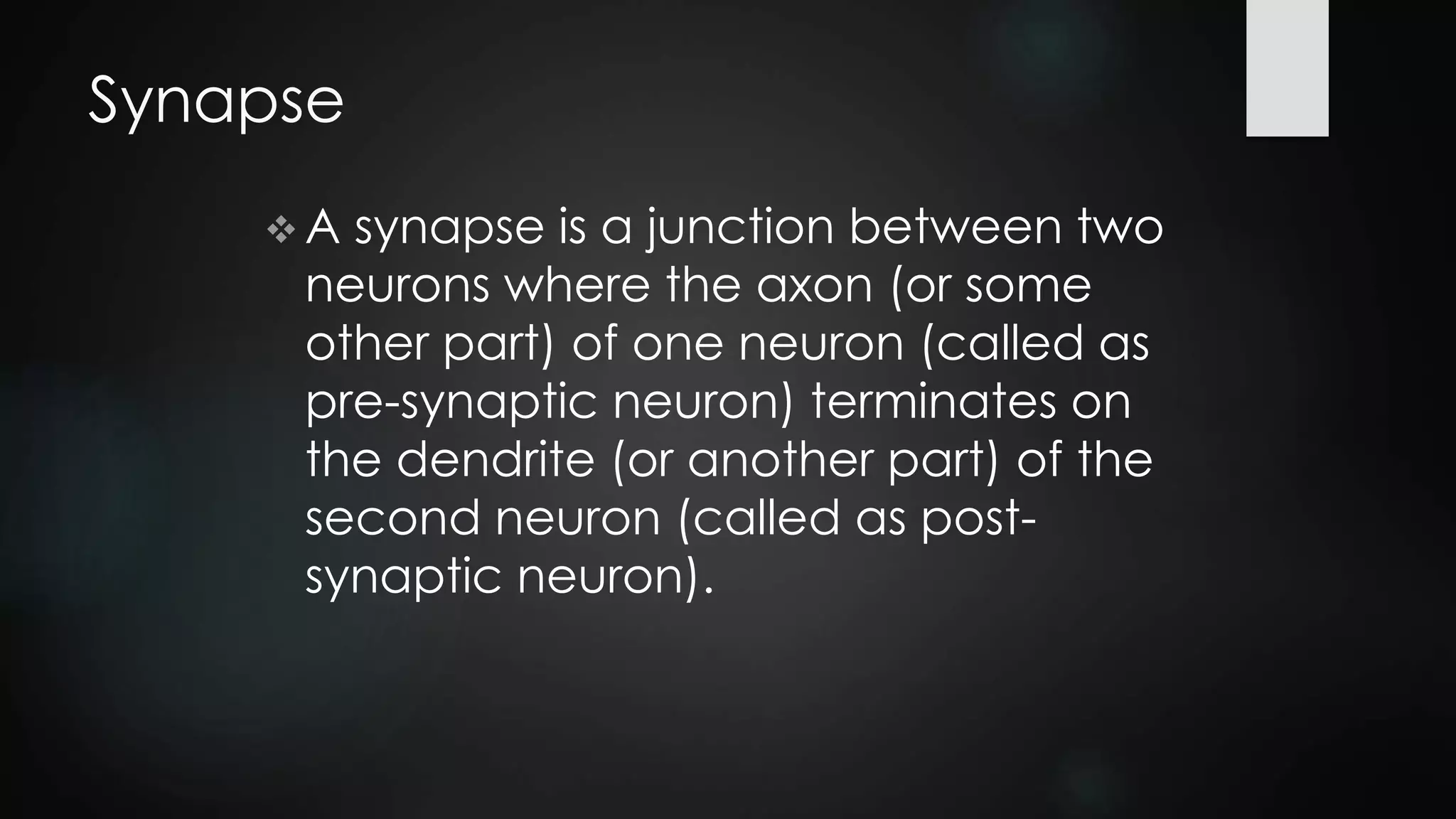 Chemical and electrical synapse | PPTX