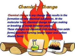 Physical & Chemical Changes | PPT