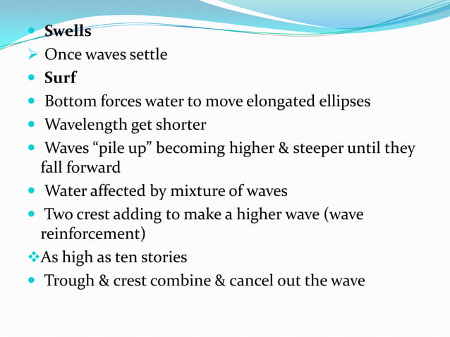 Chemical and physical features of seawater and the | PPTX | Chemistry ...
