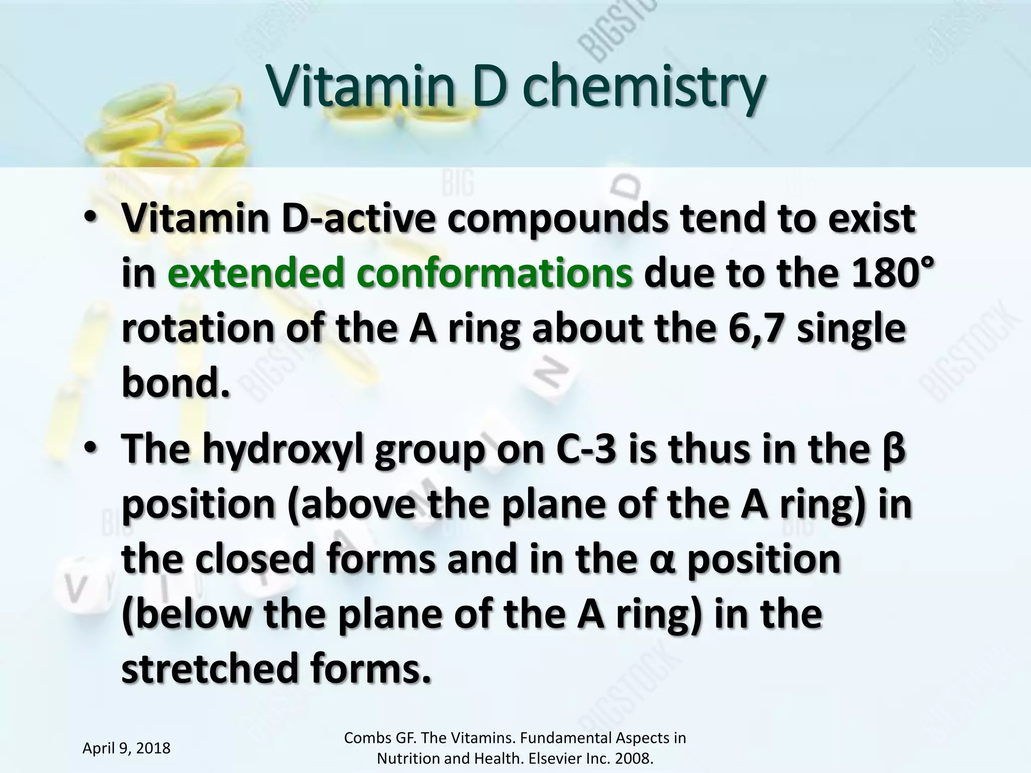 Chemical and physical properties of vitamin D | PPSX