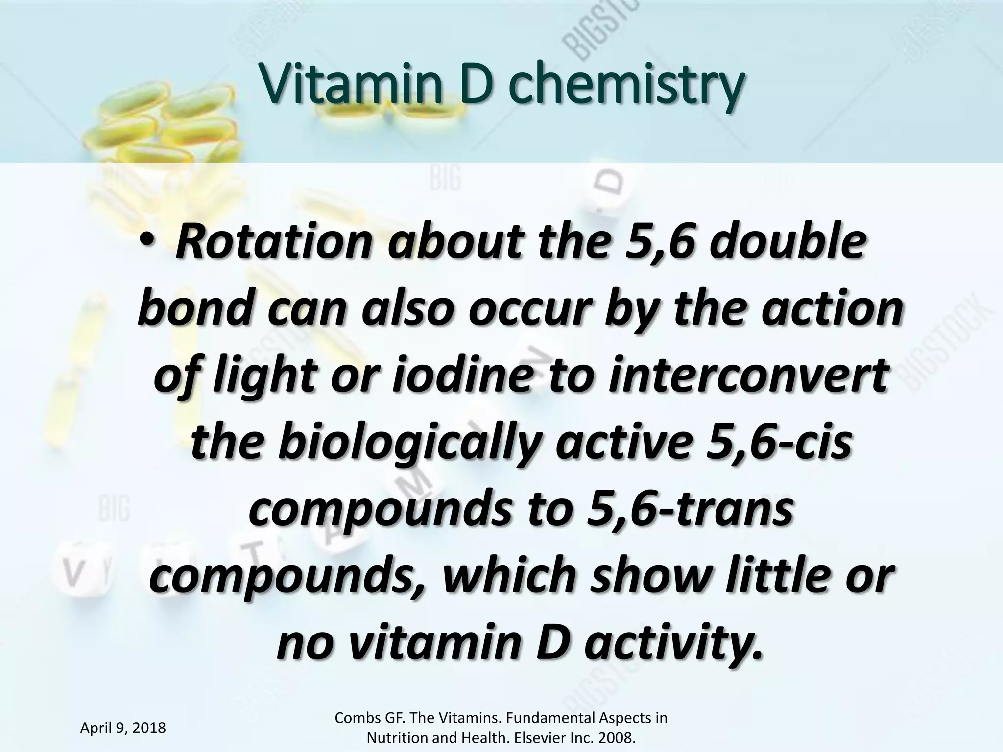 Chemical and physical properties of vitamin D | PPSX