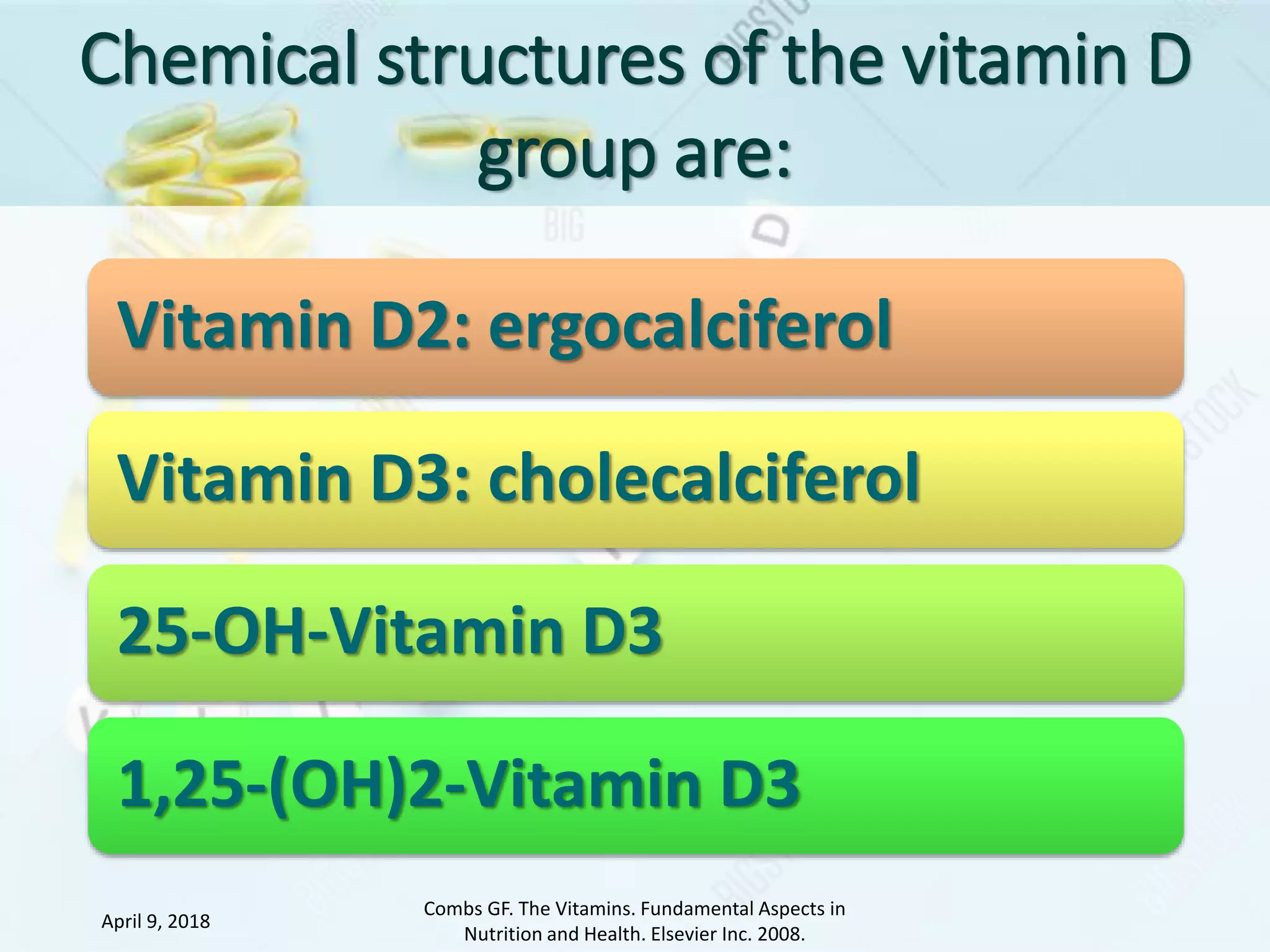 Chemical and physical properties of vitamin D | PPSX