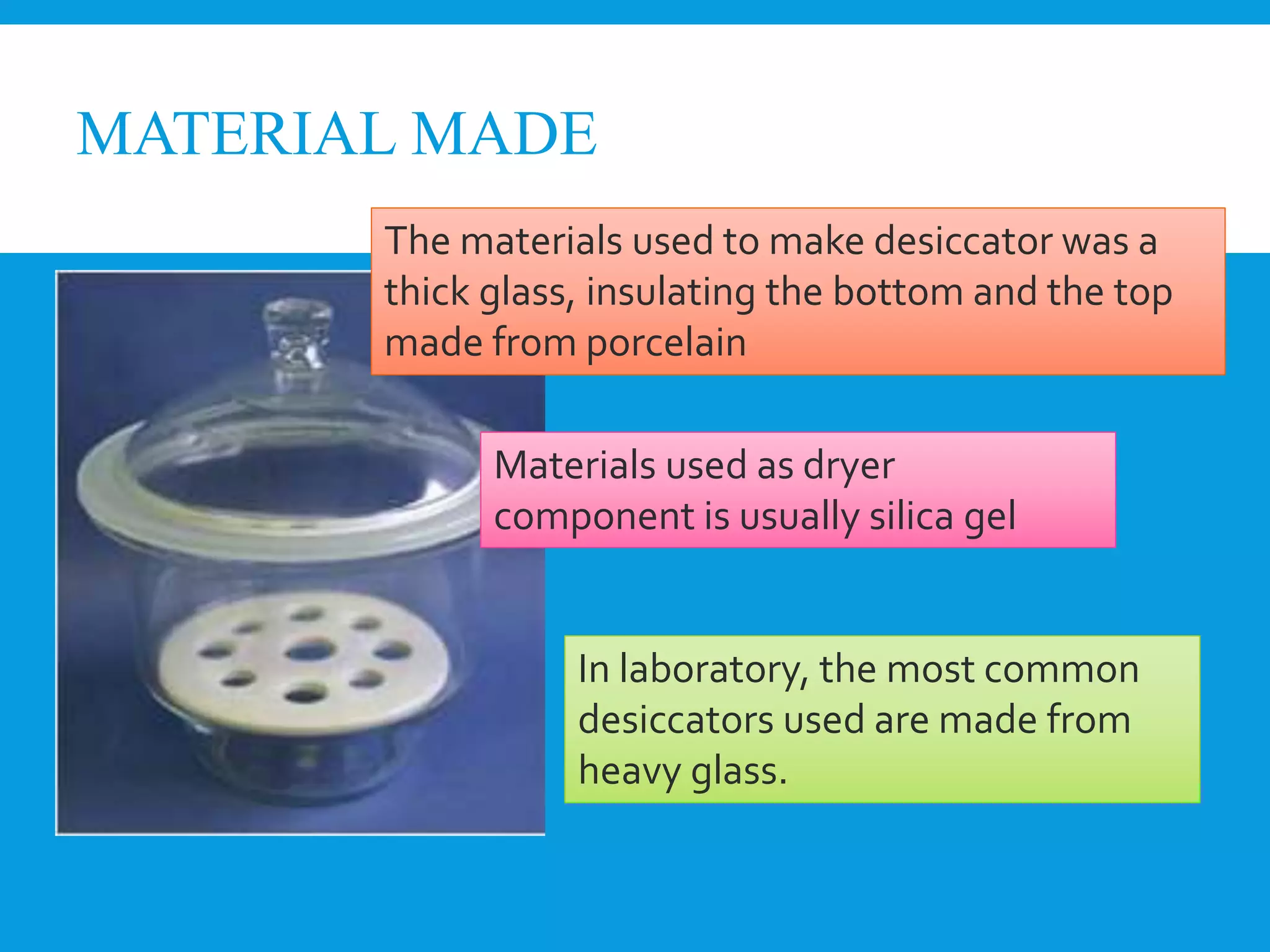 Chemical Apparatus of Crucible And Dessicator. | PPTX