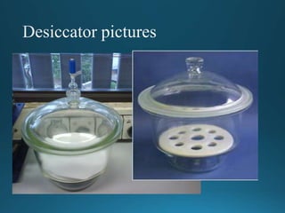 Chemical Apparatus of Crucible And Dessicator. | PPTX