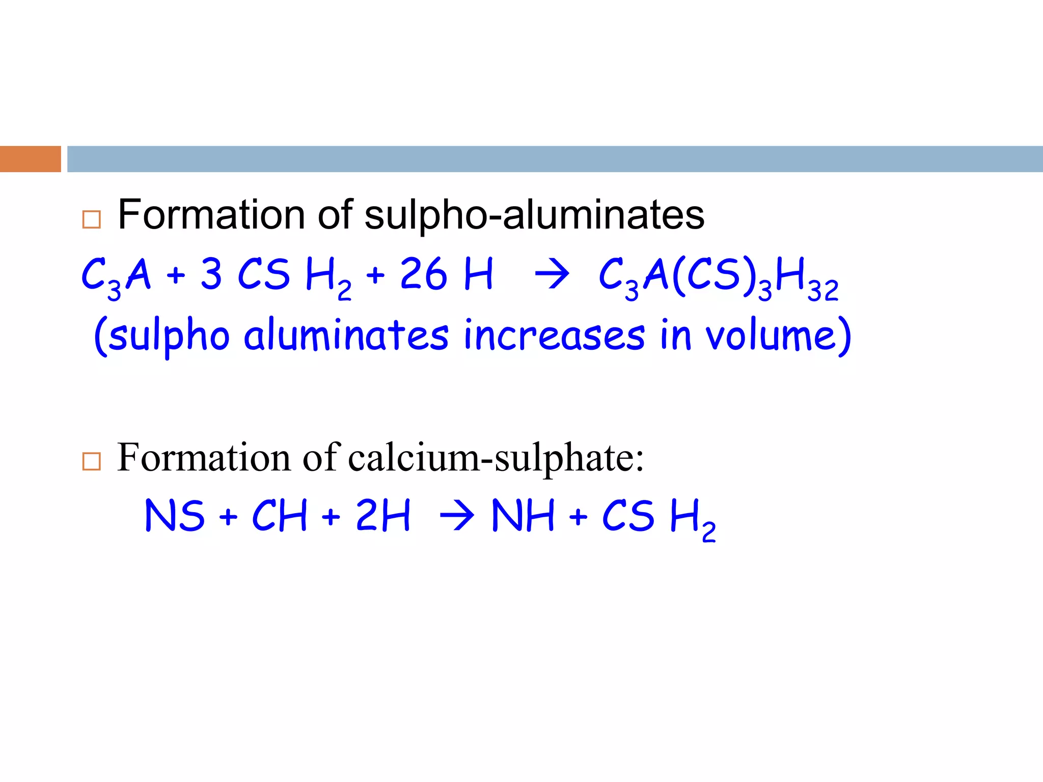 Chemical attack on concrete | PPTX