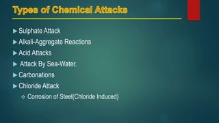 Chemical Attack On Concrete At Various Construction.pptx