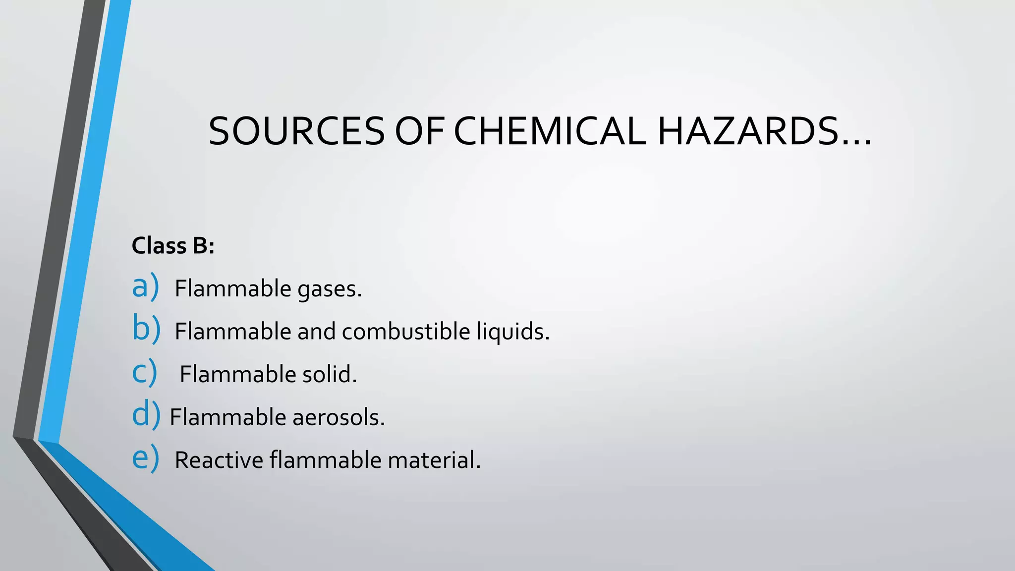 Chemical based hazards in pharmaceutical | PPTX