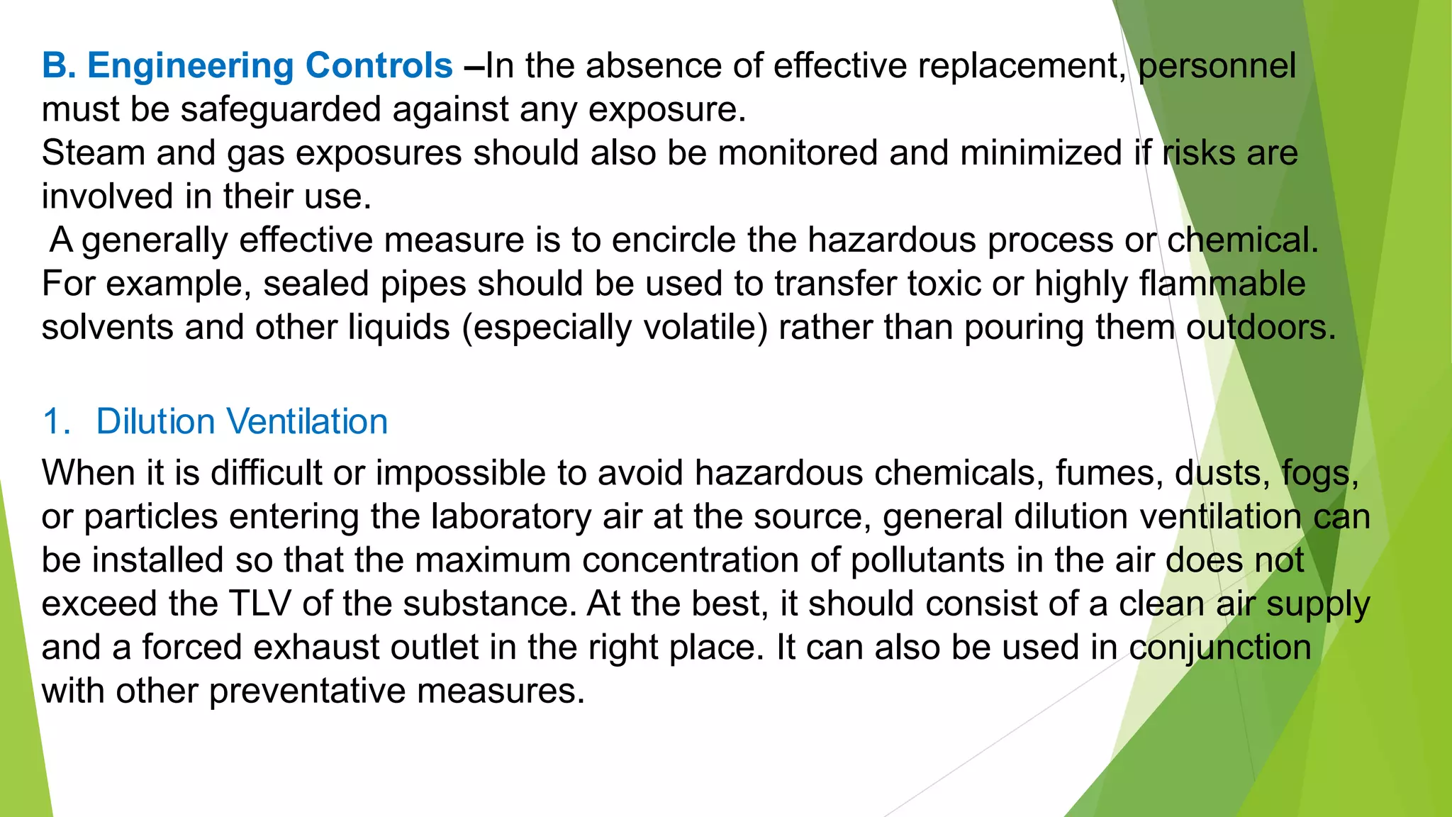 Chemical based hazards | PPTX