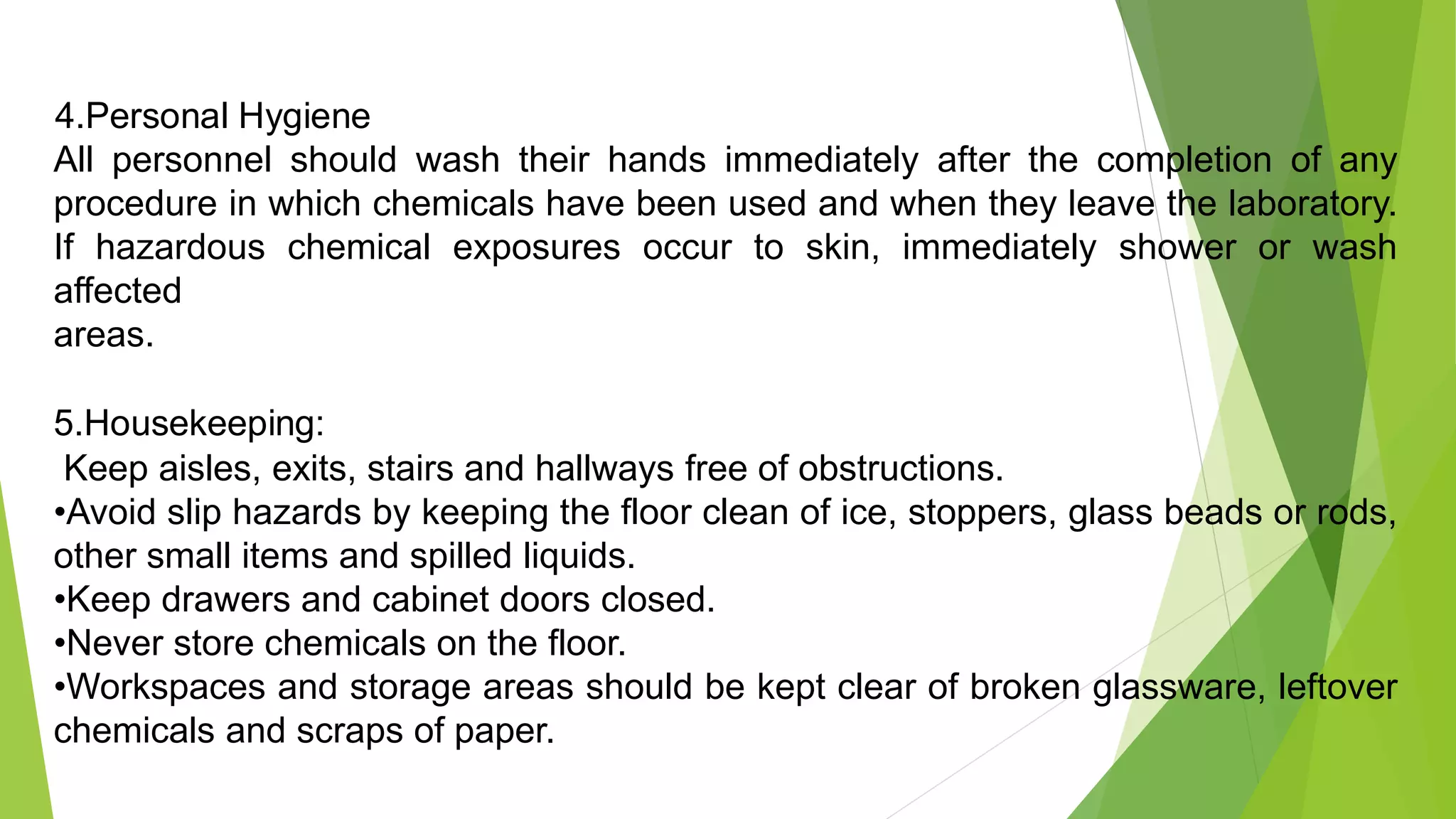 Chemical based hazards | PPTX