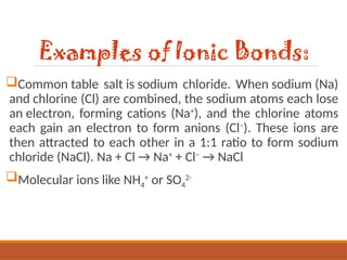 QUARTER 2 - KINDS OF CHEMICAL BONDS - GRADE 9 | PPTX
