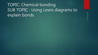 Chemical bond | PPT