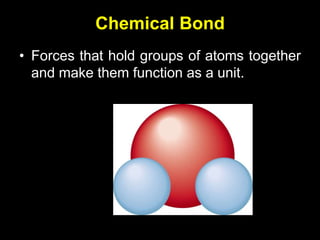Chemical bond | PPTX