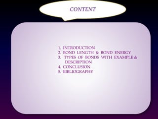 Chemical bonding | PPT
