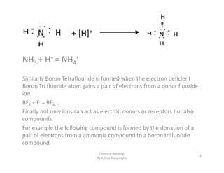 Chemical bonding 1 | PDF