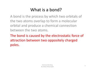Chemical bonding 1 | PDF